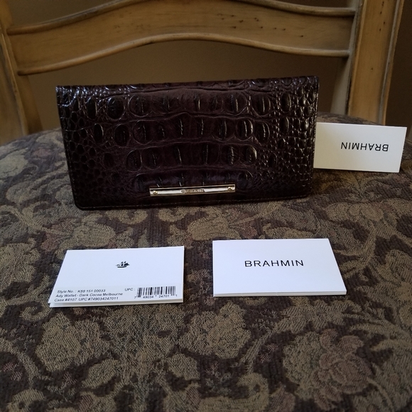 Brahmin | Bags | Soldout Nwt Brahmin Dark Cocoa Ombre Melbourne Wady ...
